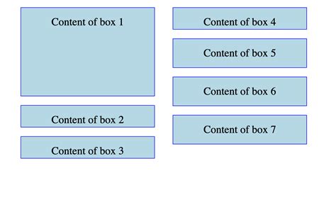 Html Css Only Masonry Layout Stack Overflow