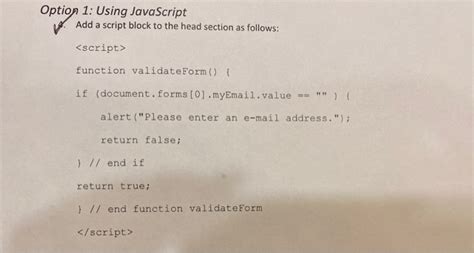 Solved I Need Help With The Alert Pop Up Box For My Html Chegg Com