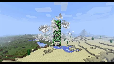 Minecraft Giant Creeper Exploding Awesome Youtube