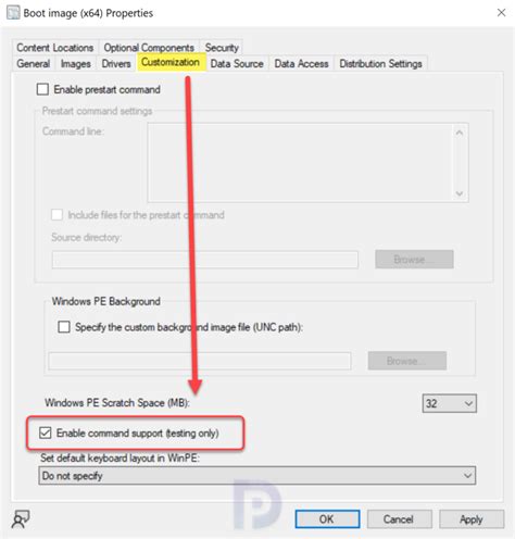 how to open command prompt during osd in sccm