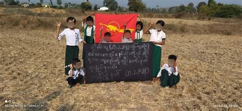 ကနီမြို့နယ်တွင် ဗကသ ကျောင်းသားများ စစ်အာဏာရှင် ဆန့်ကျင်ရေး လှုပ်ရှားမှု