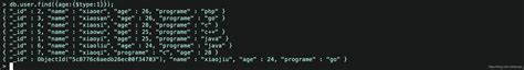 Linux环境下，mongodb库和集合的操作，增删改查的基本使用，游标的操作以及索引的基本使用使用liunx 命令如何查询mongodb的文档中集合 Csdn博客