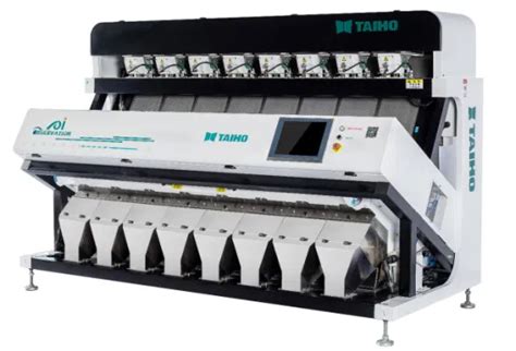 China Taiho 8 Chute Rice Color Sorting Selector Sorter Machine Rice Color Sorter And Sorting