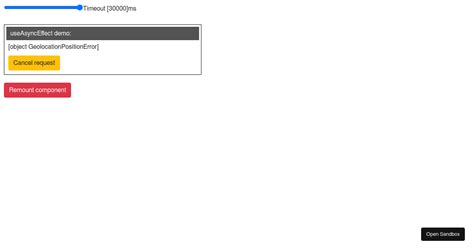Use Async Effect Weather Ui Forked Codesandbox