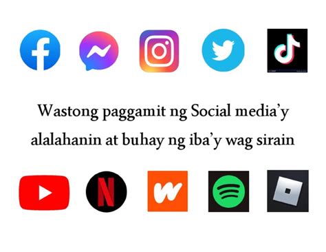 Wastong Paggamit Ng Social Media Pdf