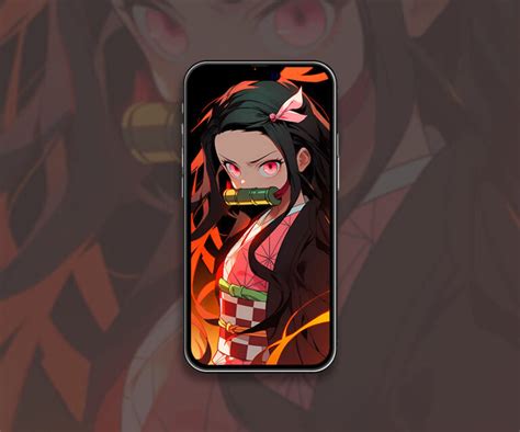 Cute Nezuko Demon Slayer Wallpapers Anime Phone Wallpapers