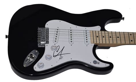 Christina Aguilera Signed Autographed Electric Guitar Beckett Bas Coa