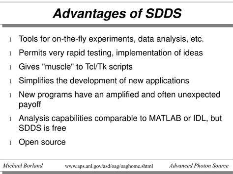 PPT Using SDDS For Accelerator Commissioning And Operation PowerPoint Presentation ID 5353435