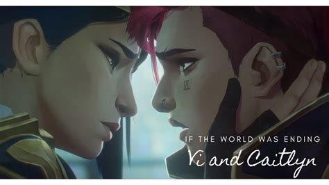 Vi And Caitlyn Arcane Die With A Smile Youtube