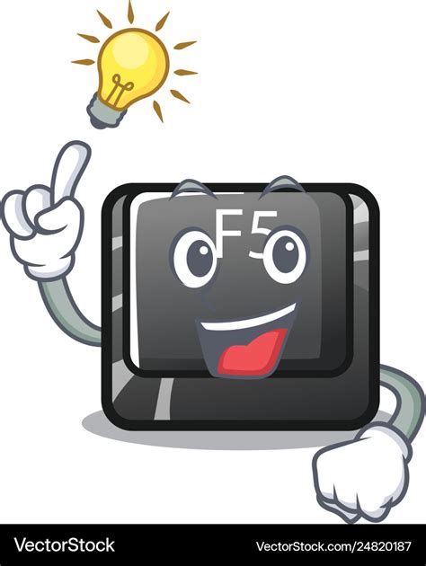 Have An Idea Longest F5 Button On Cartoon Keyboard