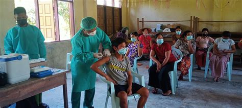 ဝေါလေမြိုင်မြို့၌ ကိုဗစ် ၁၉ရောဂါ ကာကွယ်ဆေး စတုတ္ထအသုတ် ပထမအကြိမ်အဖြစ