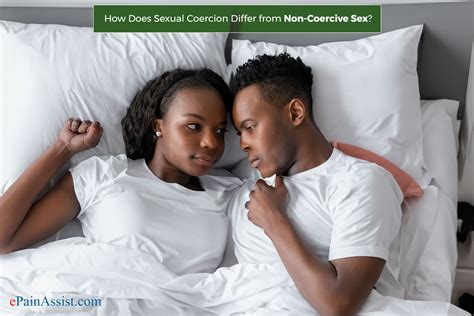 What Is Sexual Coercion Who Is At Risk And Is It Illegal Examples Of