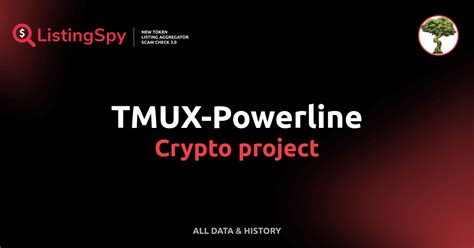 TMUX Powerline Crypto Project TMUX Token Listings Events Analysis ListingSpy