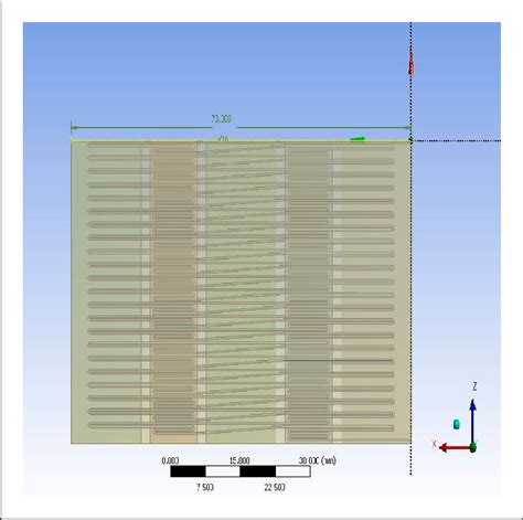 Image Of The 44 Cycle Microfluidic Pcr Chip Design Modelled From Ansys Download Scientific