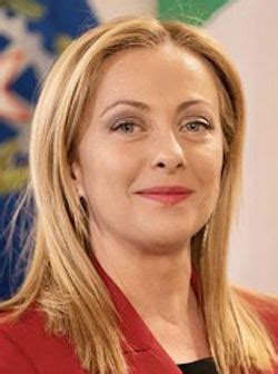 Prime Minister Giorgia Meloni Italy Politics