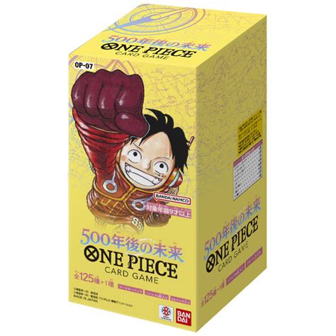 500 Years In The Future Booster Box Op 07 One Piece Card Game Meccha