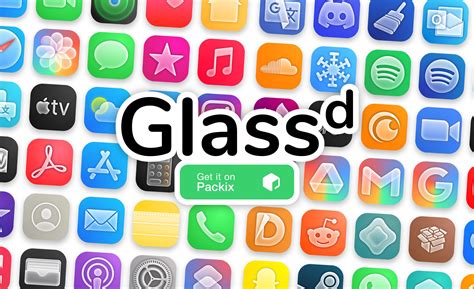 Free Release Glassd A Vibrant Frosted Glass Theme Available On