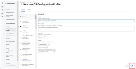jamf configuration profile guide netsweeper