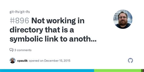 not working in directory that is a symbolic link to another directory