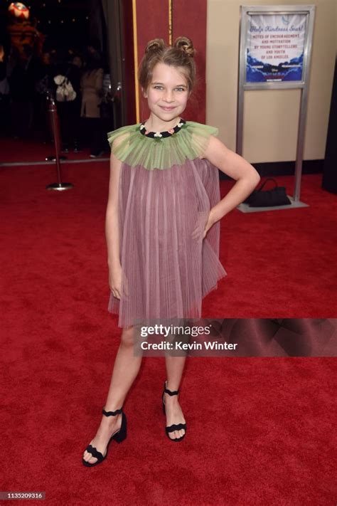 Raegan Revord Attends The Premiere Of Disneys Dumbo At El Capitan