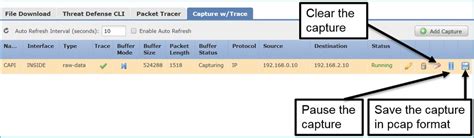 Firepower脅威対策のキャプチャとpacket Tracerを使用する Cisco