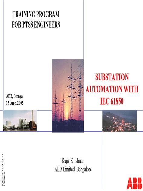 04 Sas With Iec 61850 Download Free Pdf Specification Technical