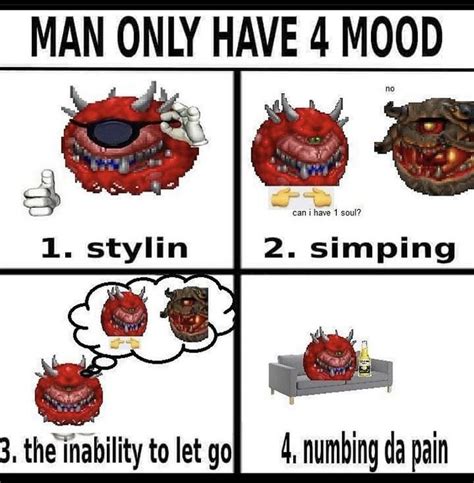 Pin By Ian Weis On Cacodemon DOOM Ironic Memes Doom Demons Doom Game