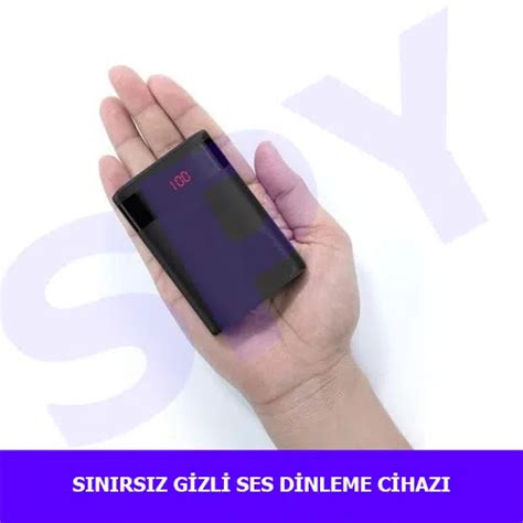 Sınırsız Gizli Ses Dinleme Cihazı Spy Tekno