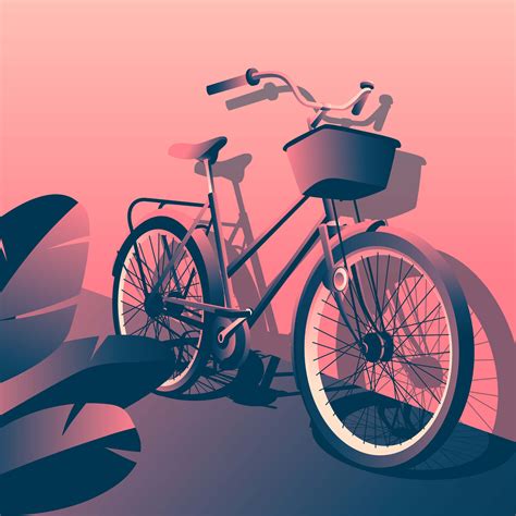 Classic Bicycle Vector 268428 Vector Art At Vecteezy