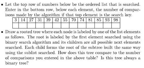 solved then solve 1 the binary search problem stated in the