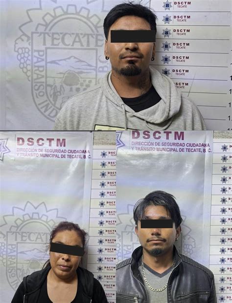 Detiene PolicÍa Municipal A 3 Con VehÍculo Robado Radar Tecate News