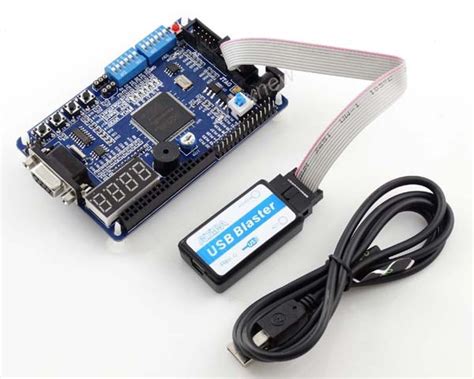 FPGA Cyclone Altera FPGA EP1C3T144 Development Learning Board USB Blaster JTAG Programmer In