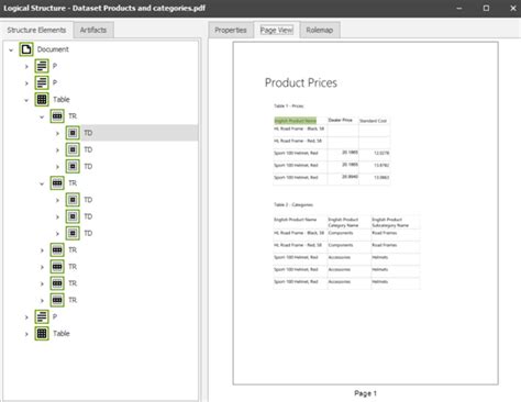 Improve Accessibility In Power Bi Paginated Reports With Structuretypeoverwrite Power Bi