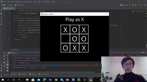 Cs50ai Project 0b Tic Tac Toe Youtube