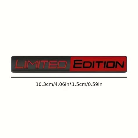 Limited Edition Emblem 3d Metal Badges Decal Aufkleber