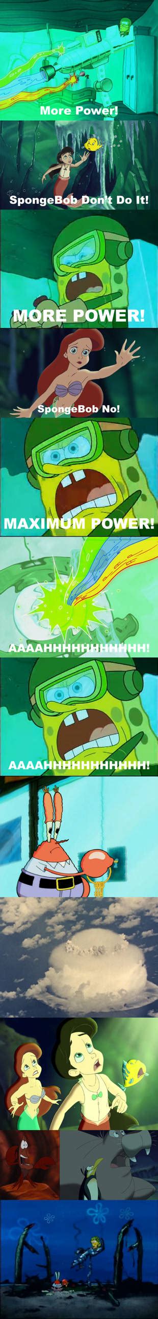 Spongebob The Little Mermaid The Krusty Plate By B5l On Deviantart