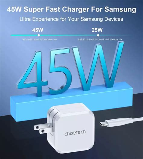 Choetech Usb C Pd W Gan Type C Wall Charger Uk White