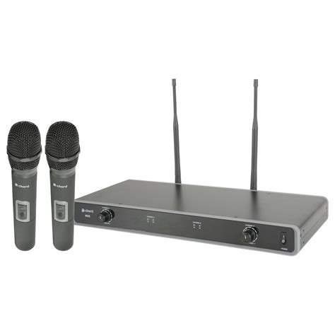 Chord Nu2 Dual Uhf Wireless Handheld Microphone System 863 3 843 3 At