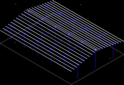 Metallic Structure Dwg Block For Autocad • Designs Cad