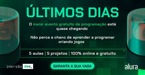 Imersão Dev Aprenda A Programar De Graça Alura Alura