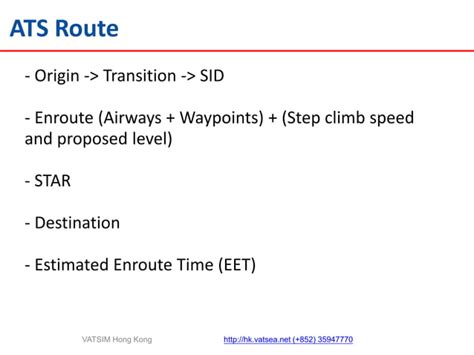 IFR Flight Planning PPTX Air Travel Travel Type
