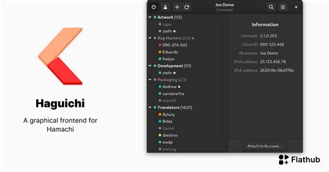 Install Haguichi On Linux Flathub