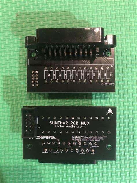 Rgb Mux Board For Your Crt Rcrtgaming