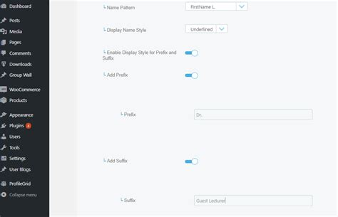 How To Customize User Display Name On User Profiles ProfileGrid