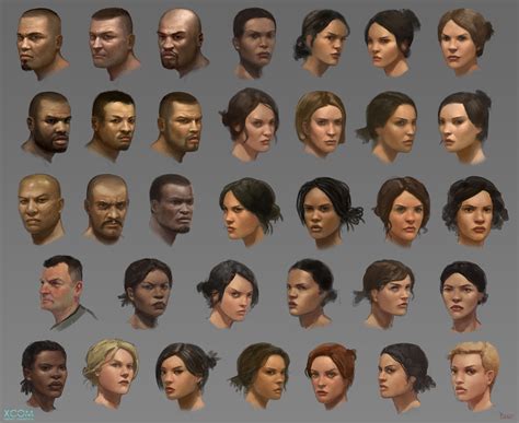 xcom enemy unknown character designs by piero macgowan concept art world