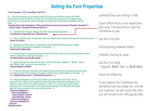 lecture 4 using spritefonts ppt download