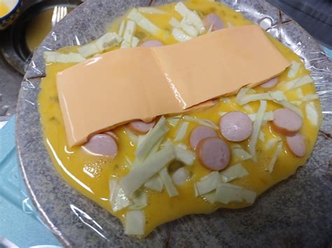 전자렌지 오믈렛 만드는 법 다이어트요리