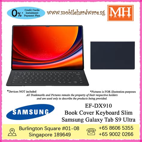 Authentic Samsung Ef Dx Book Cover Keyboard Slim Case For Samsung Galaxy Tab S Ultra Mh