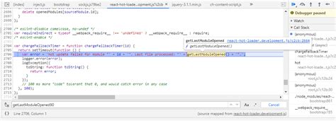 hot update was not successful hot updated failed for module last file processed · issue
