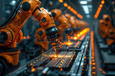 Enhancing Efficiency Automated Robotic Arms In Industrial Manufact